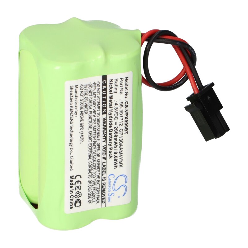 Akku kompatibel Visonic Powermax Express 99-301712 4,8V Akku kompatibel Visonic Powermax Express 99-301712 4,8V
