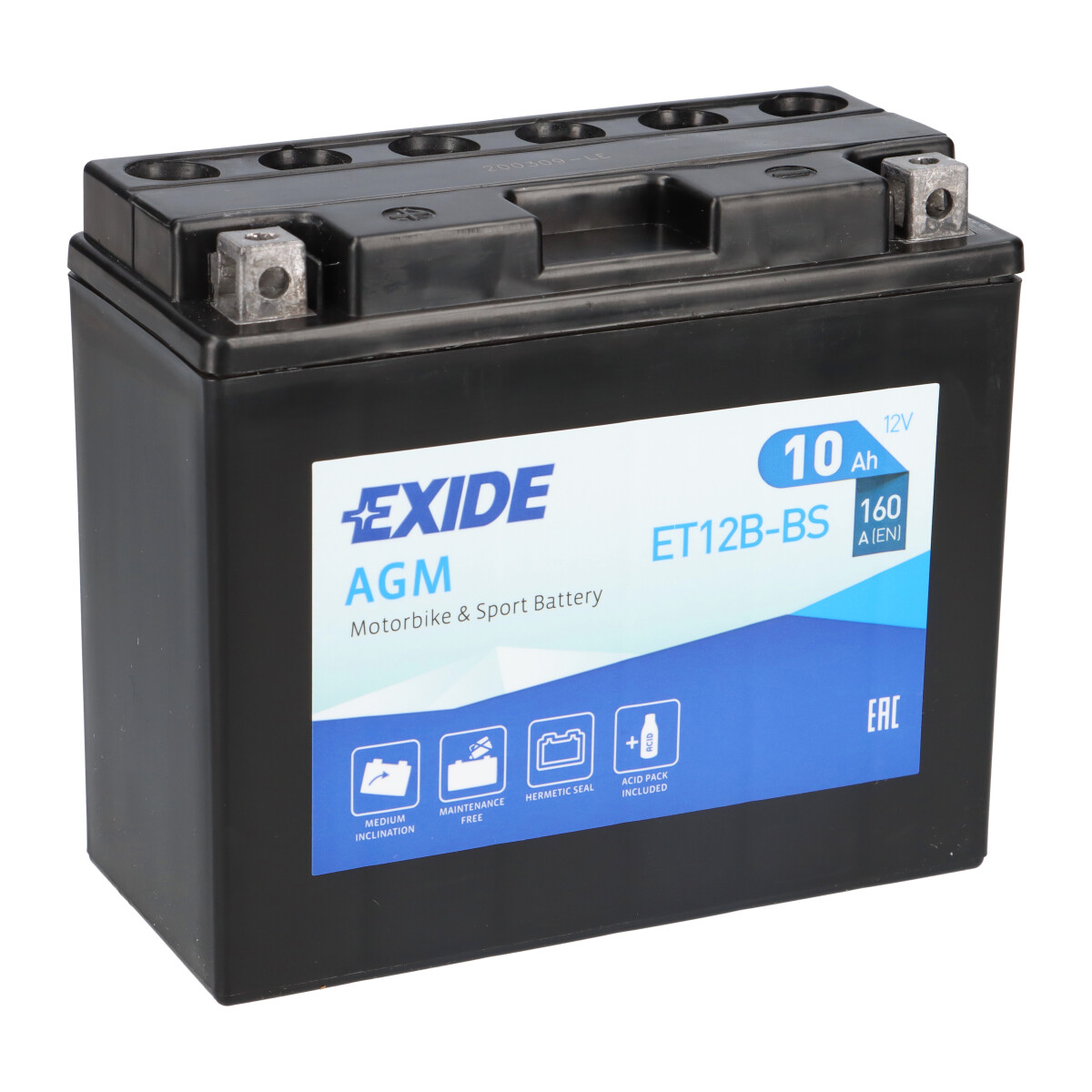 Motorradbatterie 12v 10ah