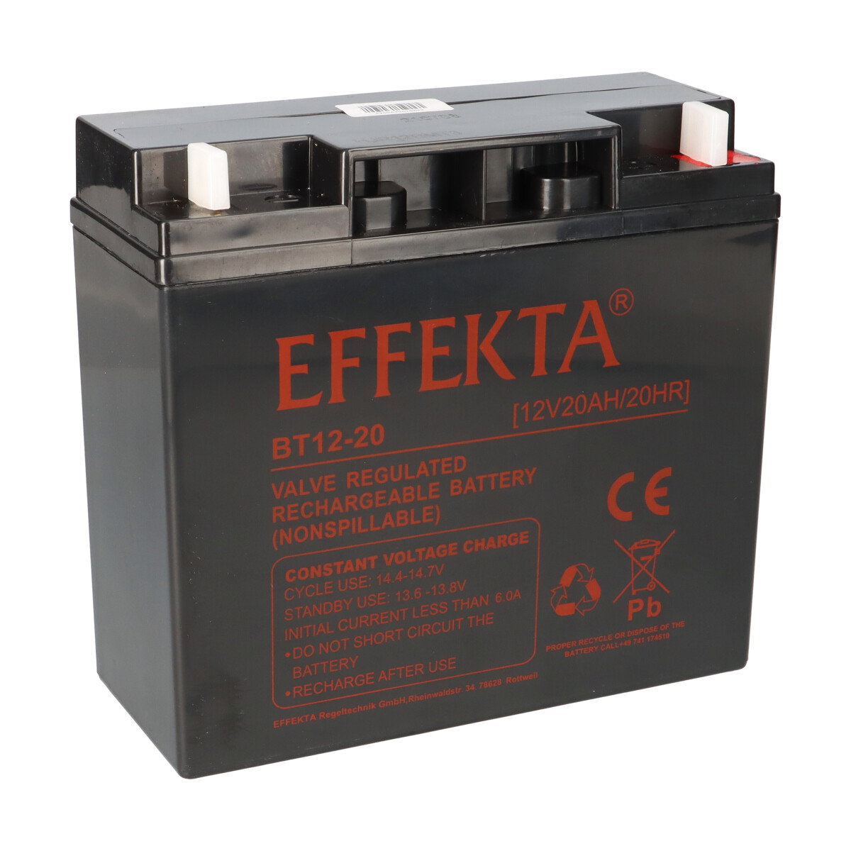 Effekta BT 12-20 Blei-Vlies Akku AGM VRLA kaufen