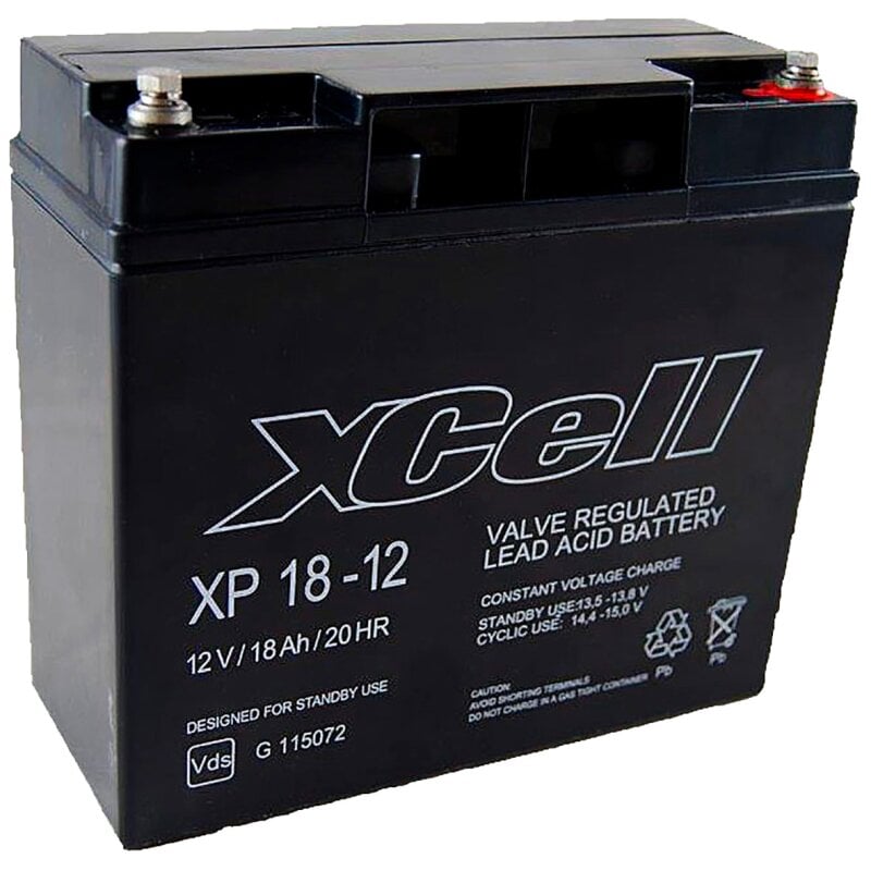 XCell Bleiakku XP18-12 12V 18Ah Pb | Akkuman.de