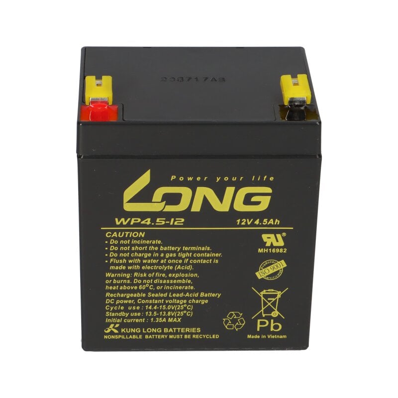 Bleiakku Kung Long WP4.5-12 12V 4,5Ah AGM Batterie