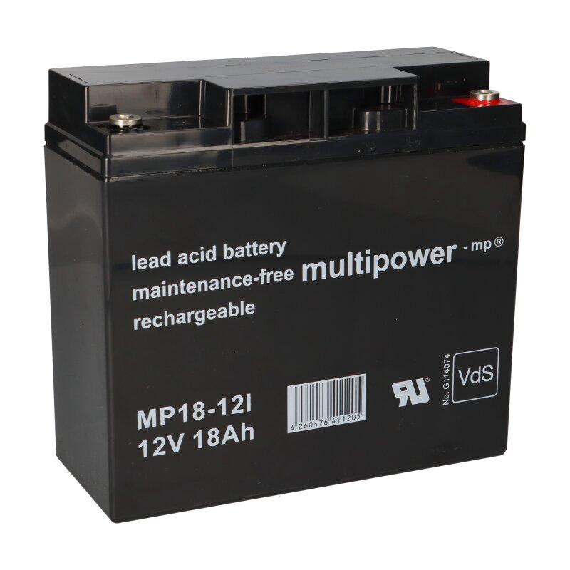 Multipower 12V 18Ah Bleiakku AGM MP18-12 online kaufen
