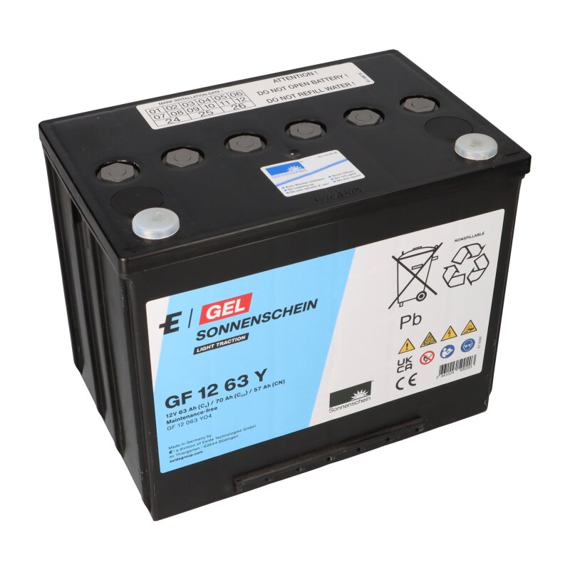 Exide Sonnenschein GF12063 Dryfit Blei Gel Antriebsbatterie