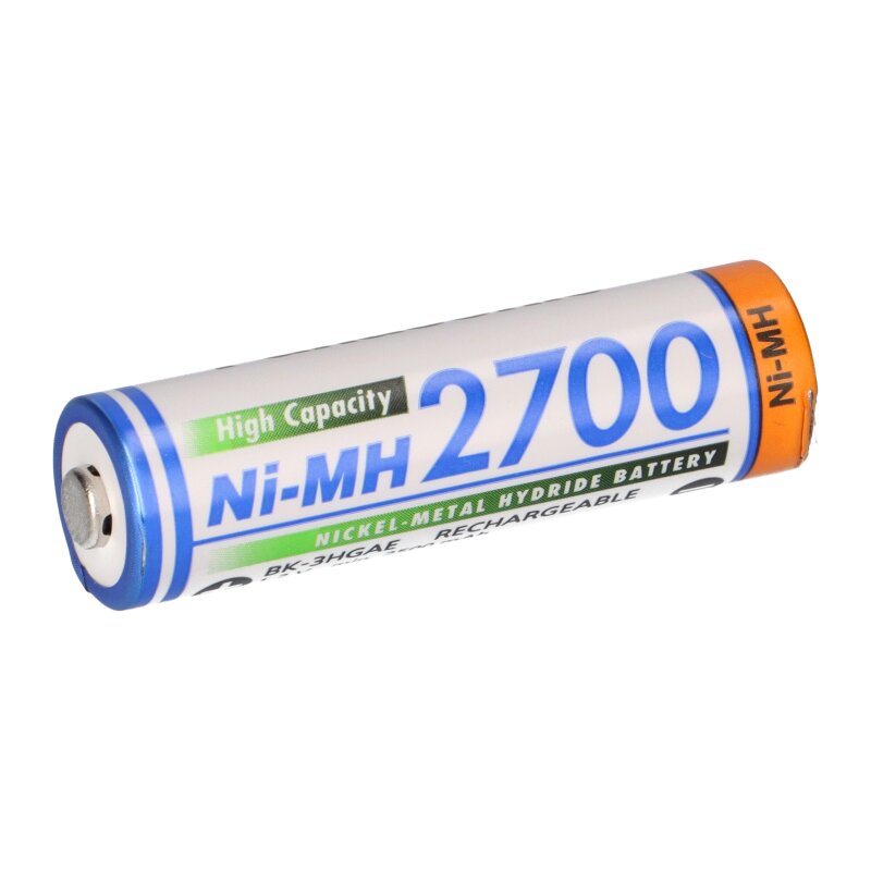 4x Panasonic Hr 3u 2700mah Akkubox Ni Mh 1 2v 2700mah
