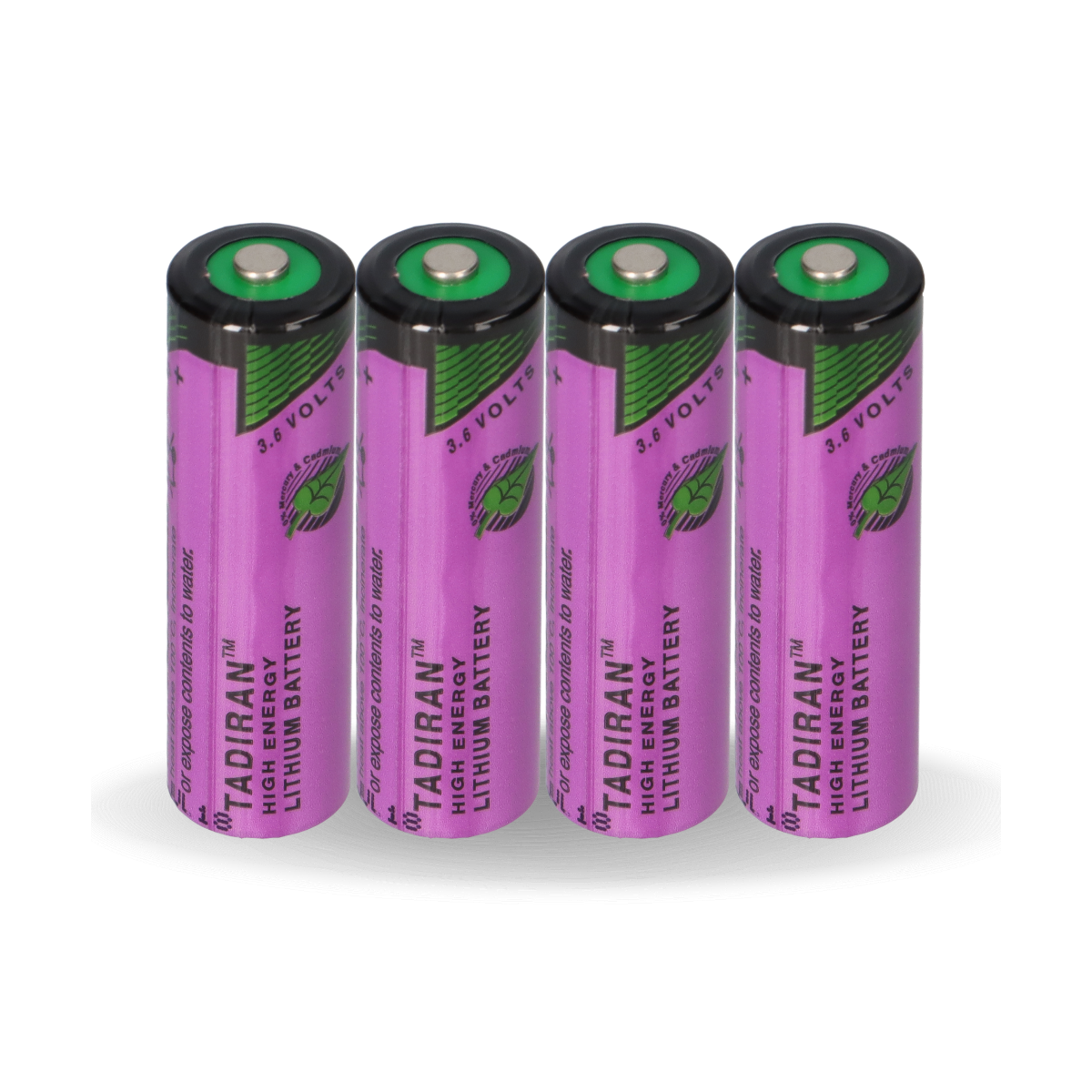 4x Tadiran Lithium 3,6V Batterie SL760/S AA 2200mAh