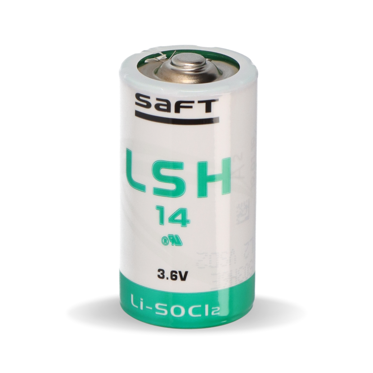 SAFT LSH14 – C/Baby Lithium 3,6 V, 5800 mAh (Li-SOCl₂)